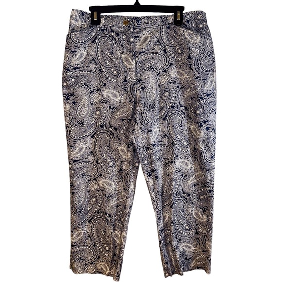 Lauren Ralph Lauren | Pants & Jumpsuits | Lauren Ralph Lauren Womens Pants Size Large Blue ...